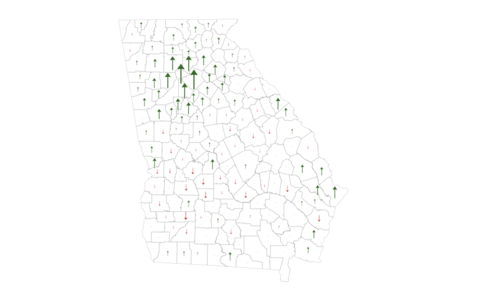 Rural Georgia emptying; state power liable to shift north - Atlanta ...