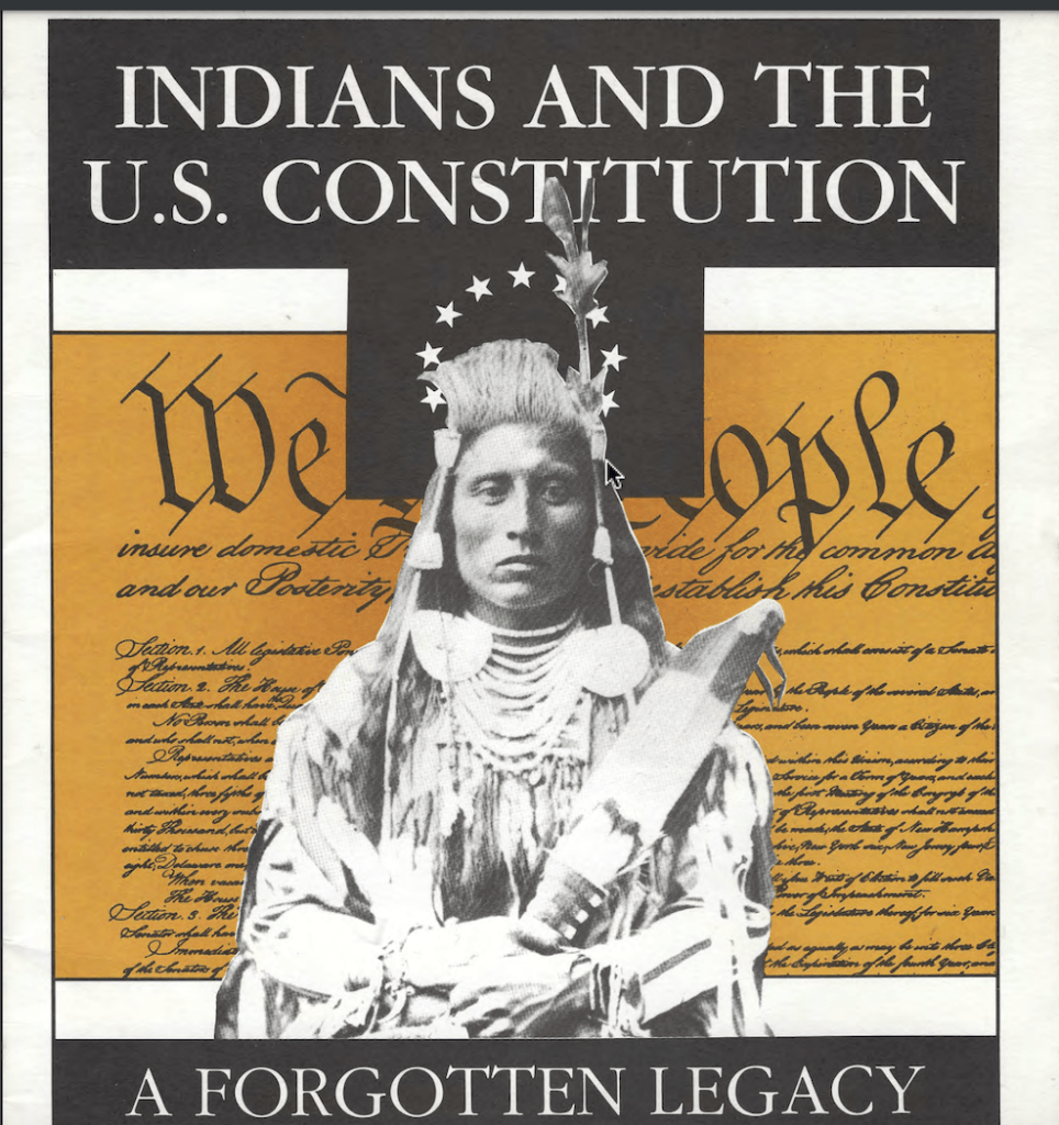 Native America's influence on American Democracy: the back story ...