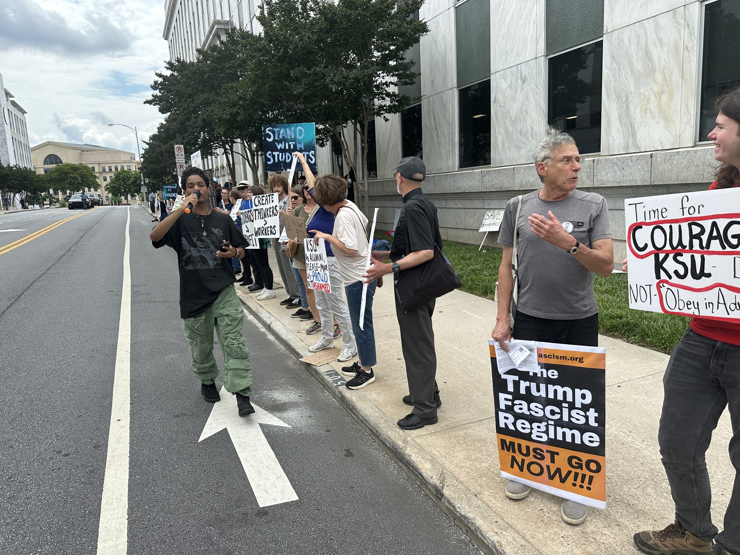 Students, faculty, and lawmakers protest KSU axing Black Studies degree ...